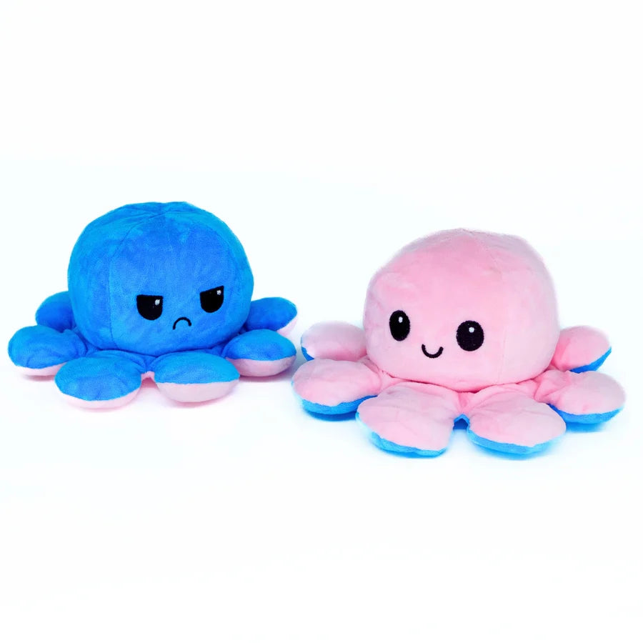 Reversible Octopus Stuffed Animal Toys | Reversible Happy And Sad