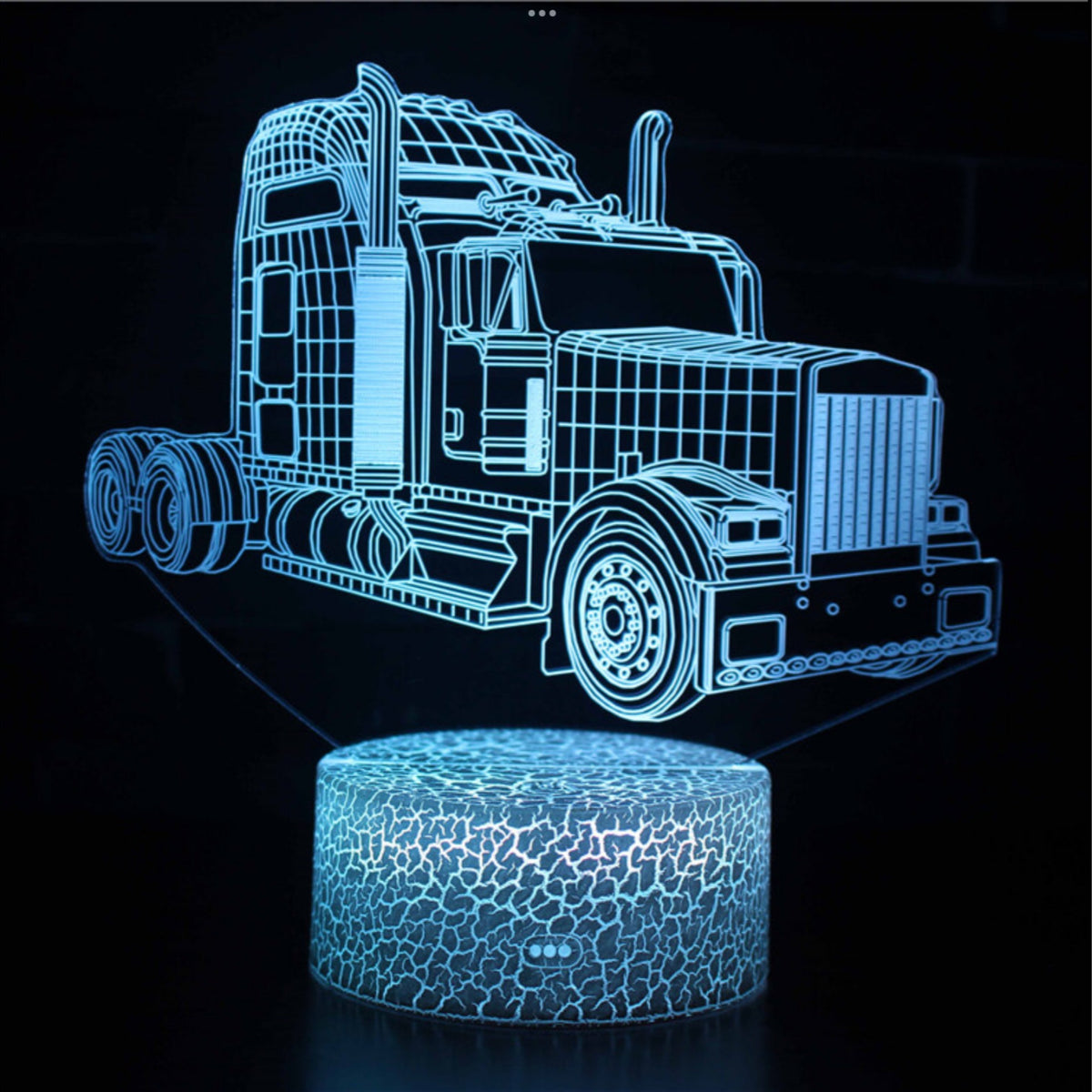 3D Lamp - Semi Truck Kenworth – Teddy&Co. FUNLAND!!!
